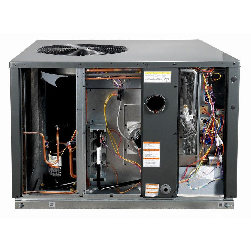 Goodman 4 Ton 15 SEER2 100,000 BTU Multi-Positional AC and Gas Furnace ...